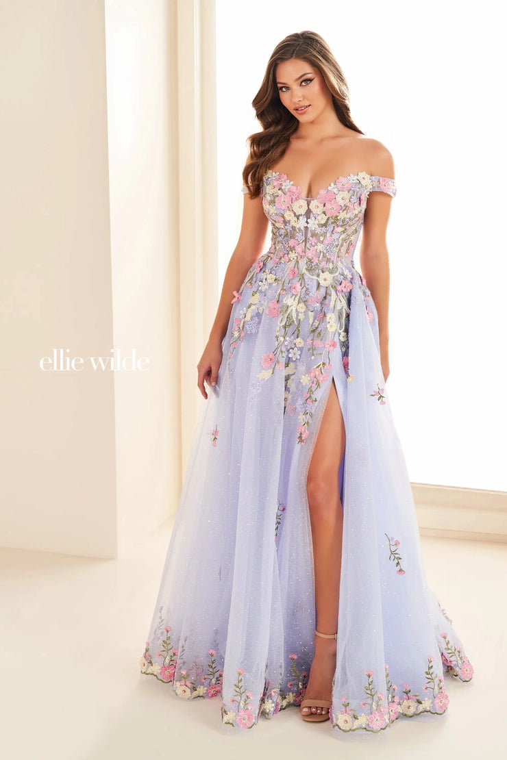 Ellie Wilde Dress EW36215 – The Runway at Main Street Bridal
